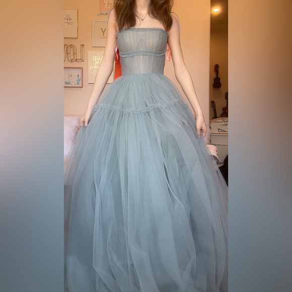 its milla | Dresses | Its Milla Blue Prom Dress | Poshmark